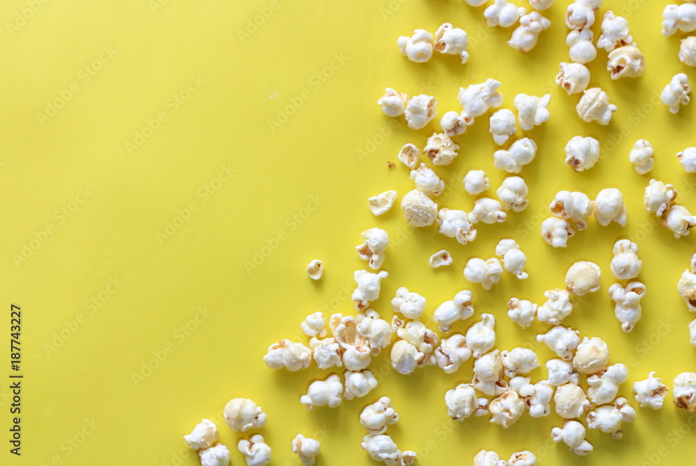 popcorn texture. Caramel Popcorn. Stock Photo | Adobe Stock