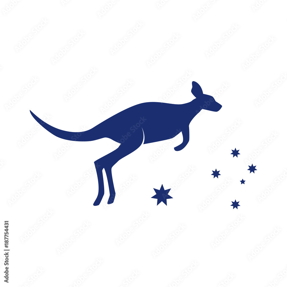 Kangaroo Silhouette
