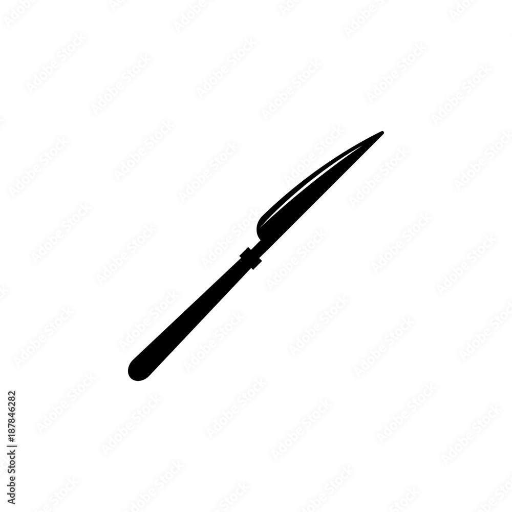 Vetor de table-knife icon. Elements of kitchen tools icon. Premium ...