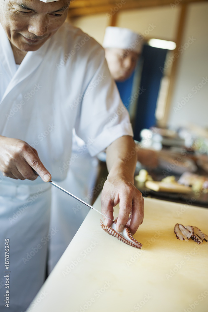 Octopus Sushi Chef