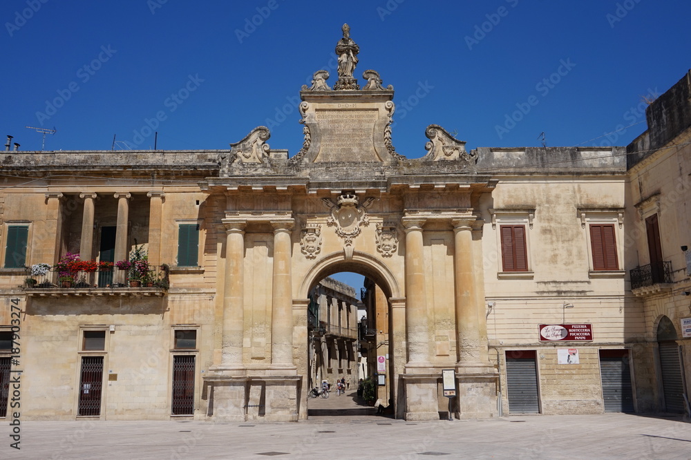 Porta Lecce Stock Photo | Adobe Stock