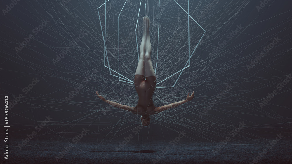 Evil Female Spider Queen Demon Stock Illustration | Adobe Stock