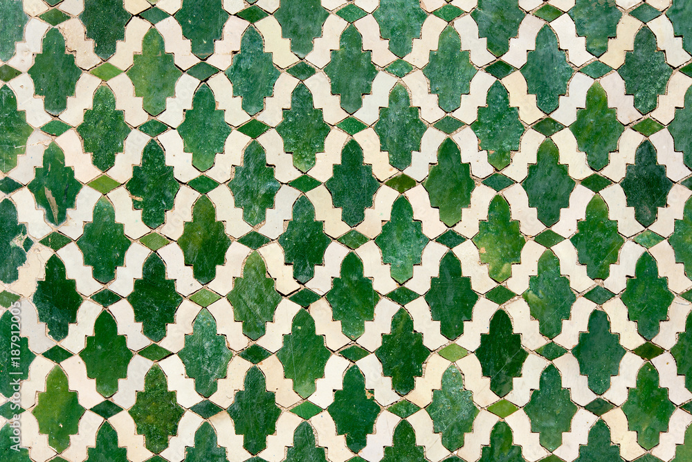 Moroccan tiles with traditional arabic patterns, ceramic tiles patterns ...