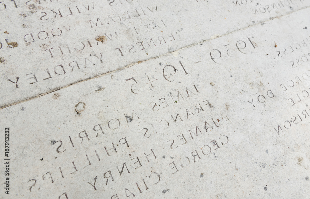 Thornton ICI war memorial, for soldiers who lost their lives in world ...