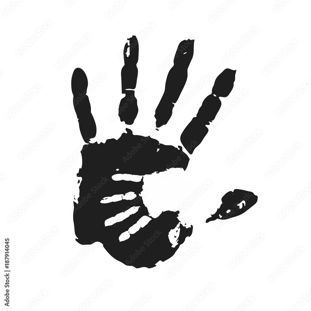 Handprint Vector