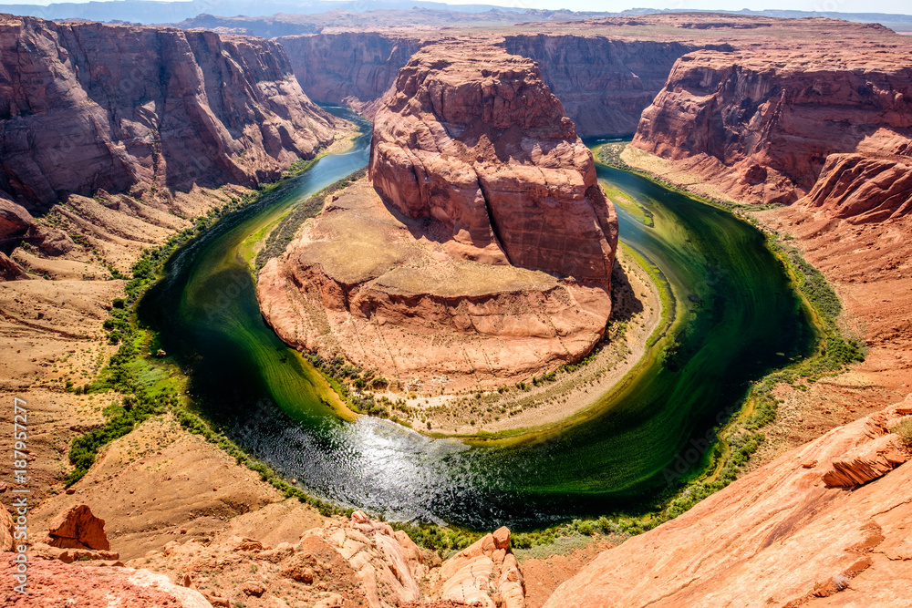 Horseshoe Bend on Colorado River Stock Photo | Adobe Stock