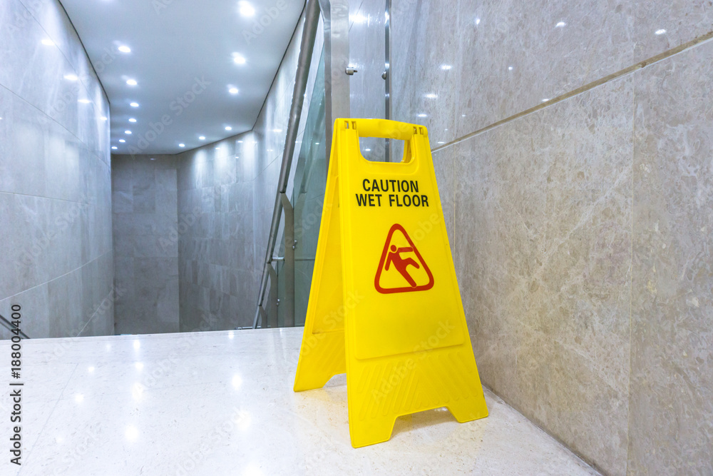 caution wet sign Stock Photo | Adobe Stock