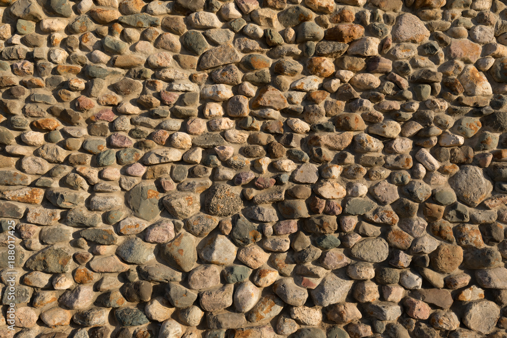 Cobblestone Wall Background