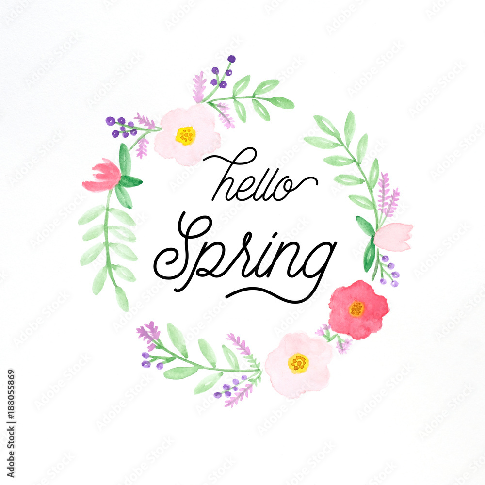 Hello Spring Flower