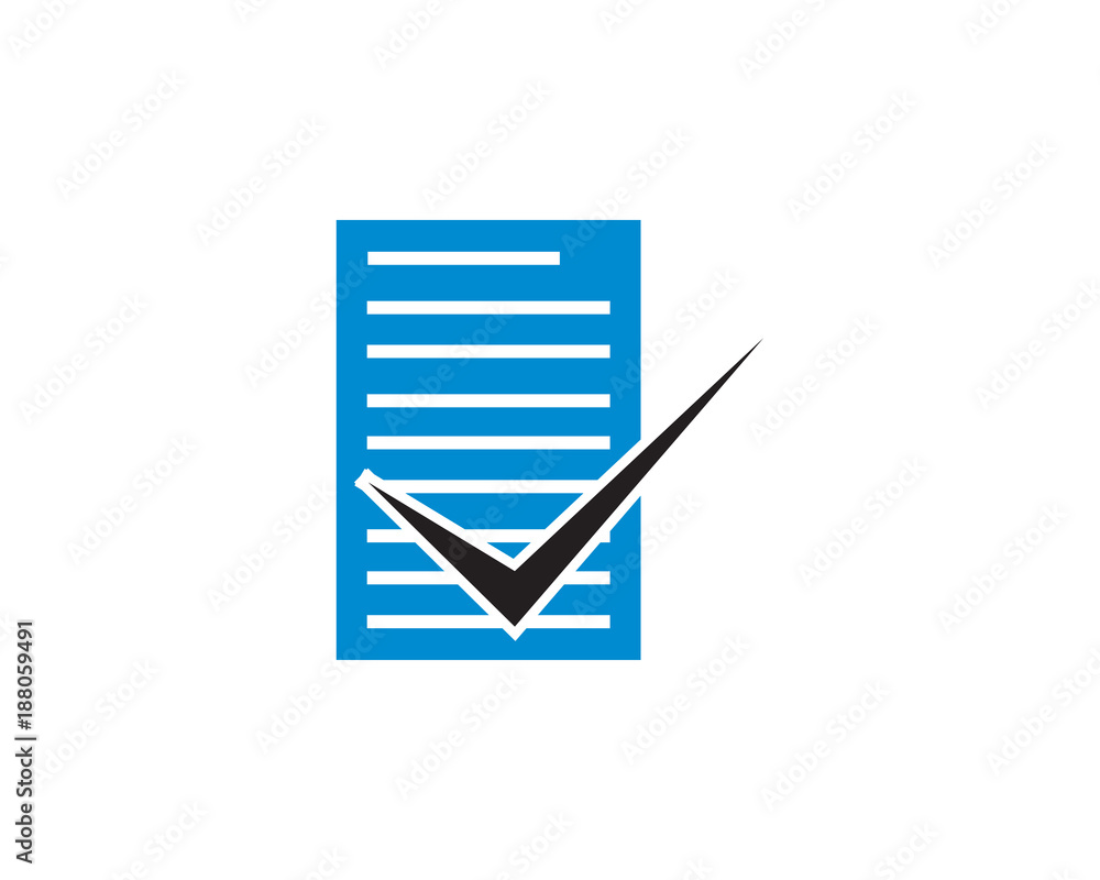 data check mark logo Stock Vector | Adobe Stock