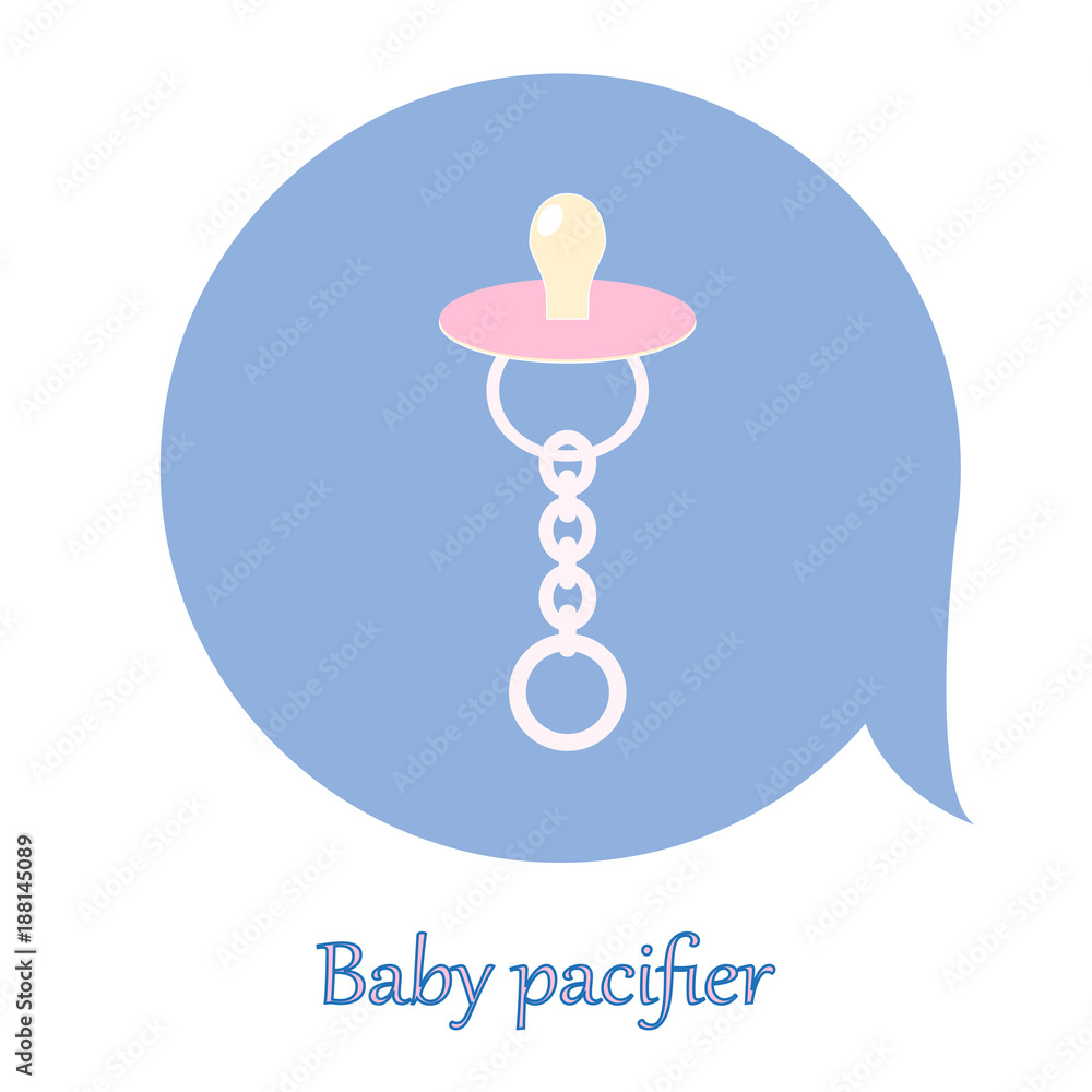 Baby Pacifier Vector