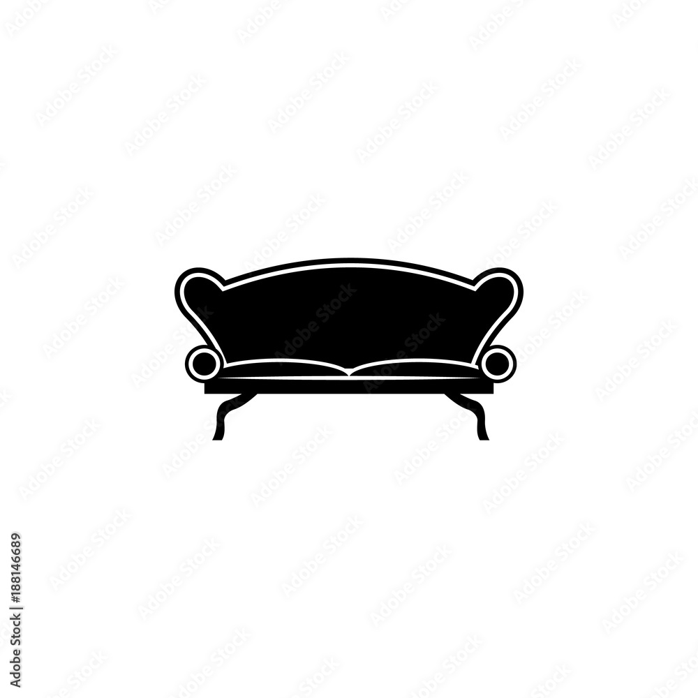 sofa icon. Elements of furniture icon. Premium quality graphic design ...