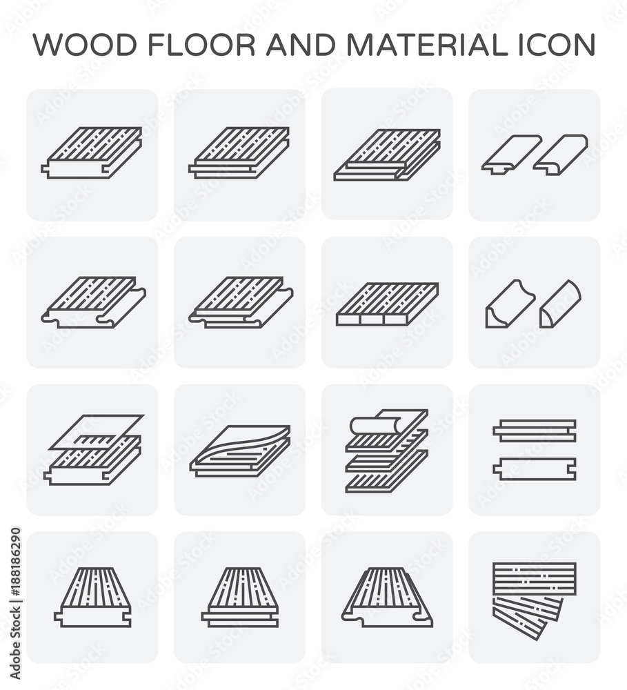 wood floor icon Stock Vector | Adobe Stock