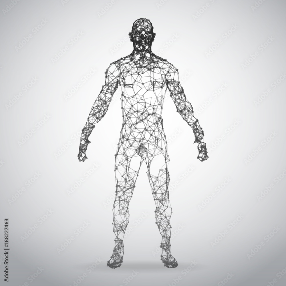 Abstract Human Body