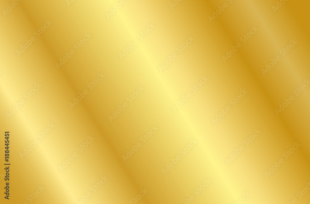 Realistic gold texture. Shiny metal foil gradient. Vector illustration ...