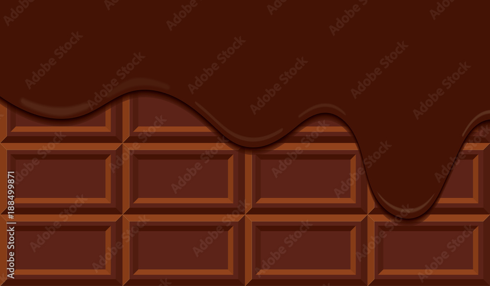 Melting board Chocolate background (brown) | Chocolate sweets · Desert ...