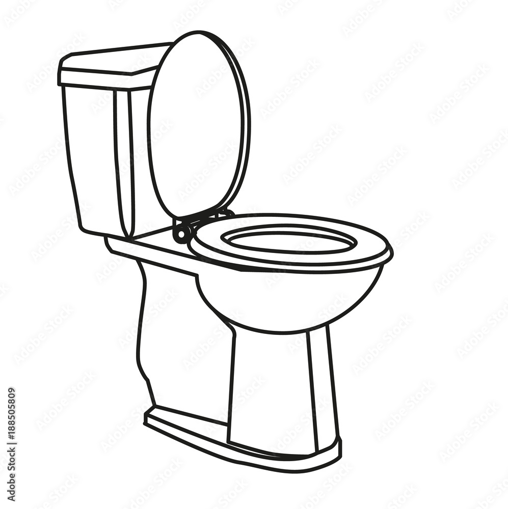 Toilet Bowl Drawing