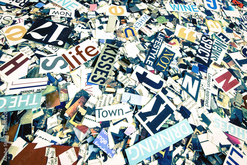 magazine cut out Stock Photo | Adobe Stock