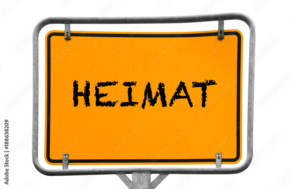 Heimat Wegweiser Stock-Illustration | Adobe Stock