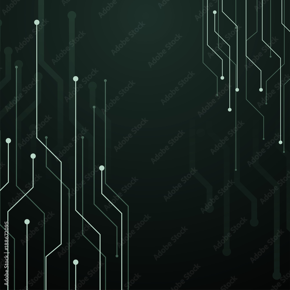 Blockchain network concept , Distributed ledger, computer connection technology, matrix coded ...