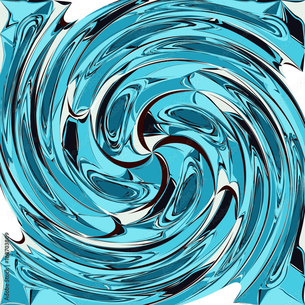 Vector Water Swirl