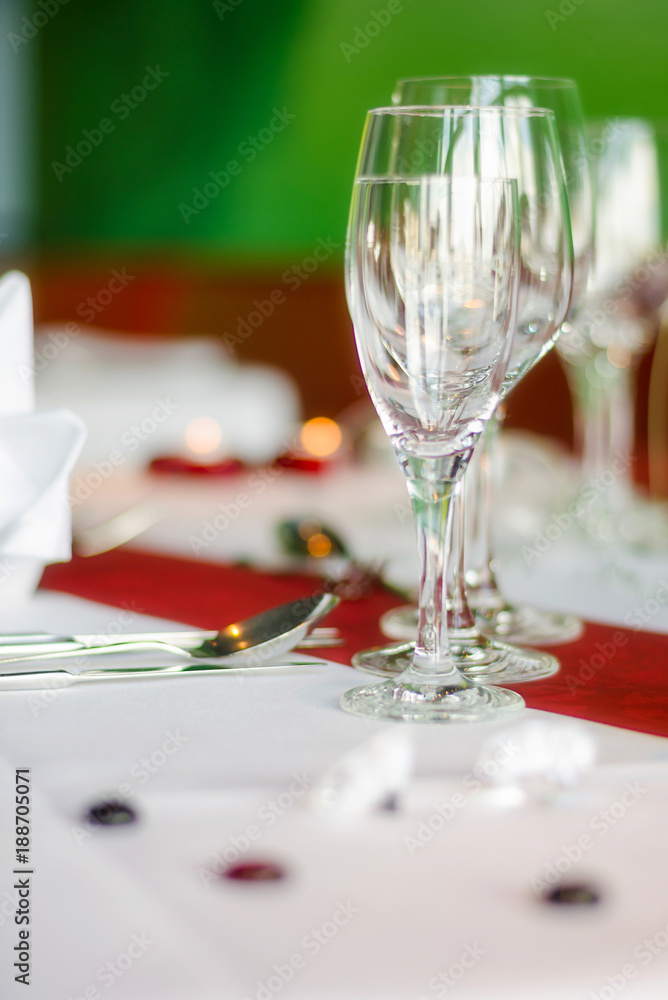 festliches Gedeck, Tishdeko Stock-Foto | Adobe Stock