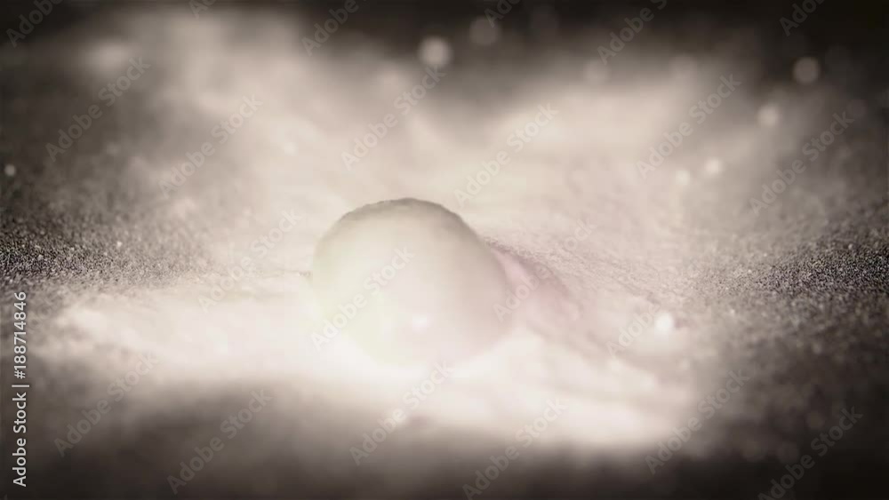 Chemical Reaction Texture Of Bubbling Powder. Experiments in the ...