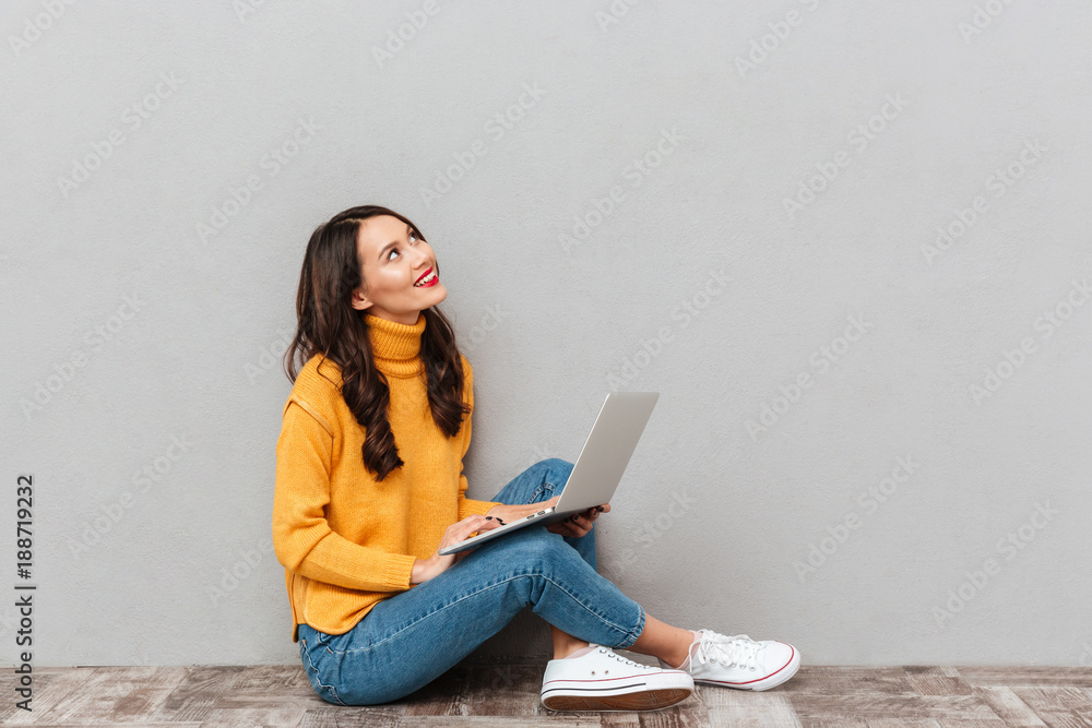 Sitting On Floor Side