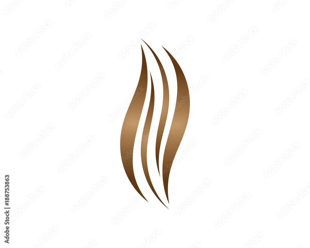 Hair vector icon Stock Vector | Adobe Stock