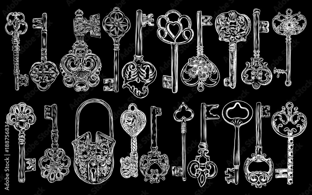 Vintage Key Designs