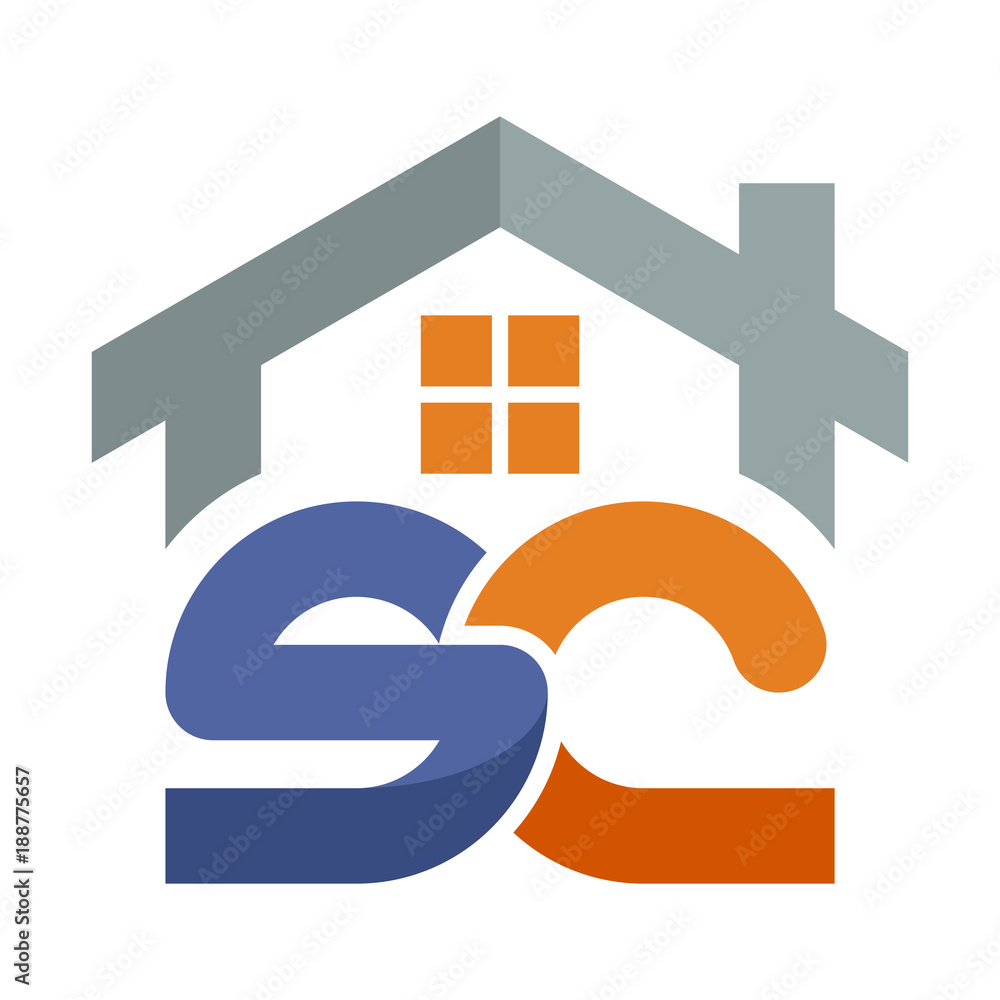 Icon logo for the construction services business development, with a ...
