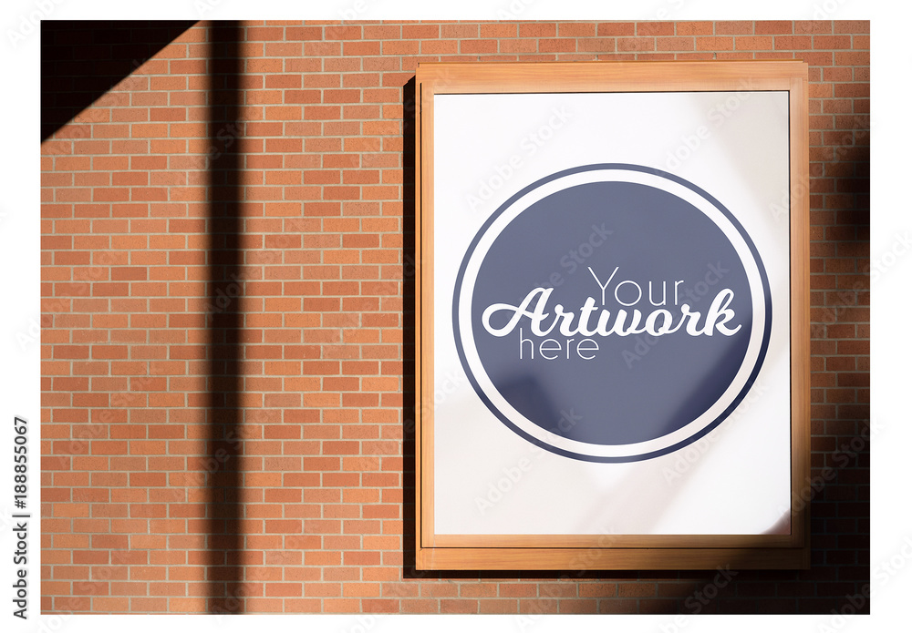 Outdoor Sign Mockup 2 Stock Template | Adobe Stock
