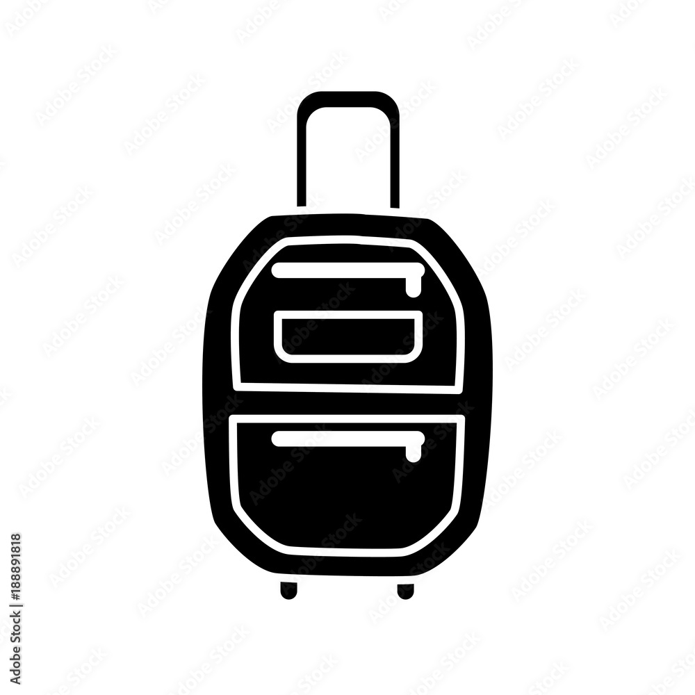 Suitcase isolated symbol icon vector illustration graphic design Stock ...