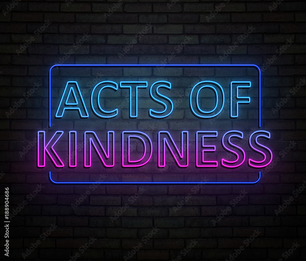 Acts of kindness concept. Stock Illustration | Adobe Stock