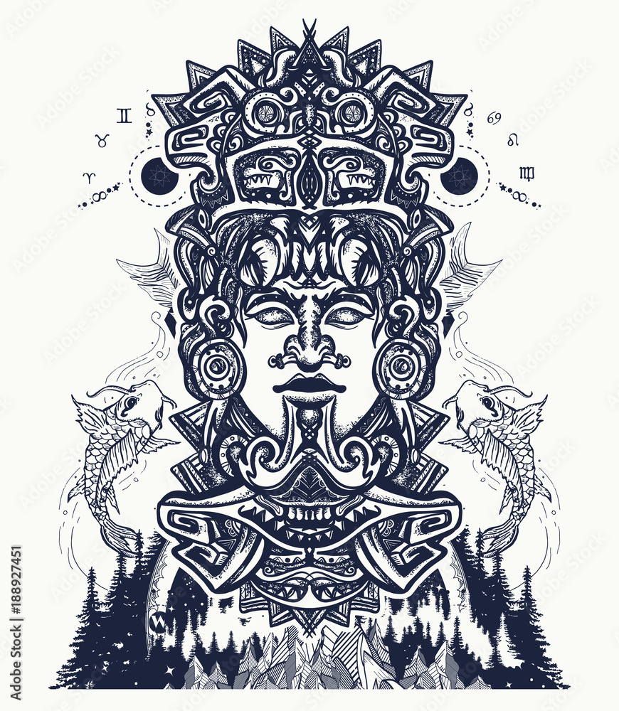 Mayan Art Design