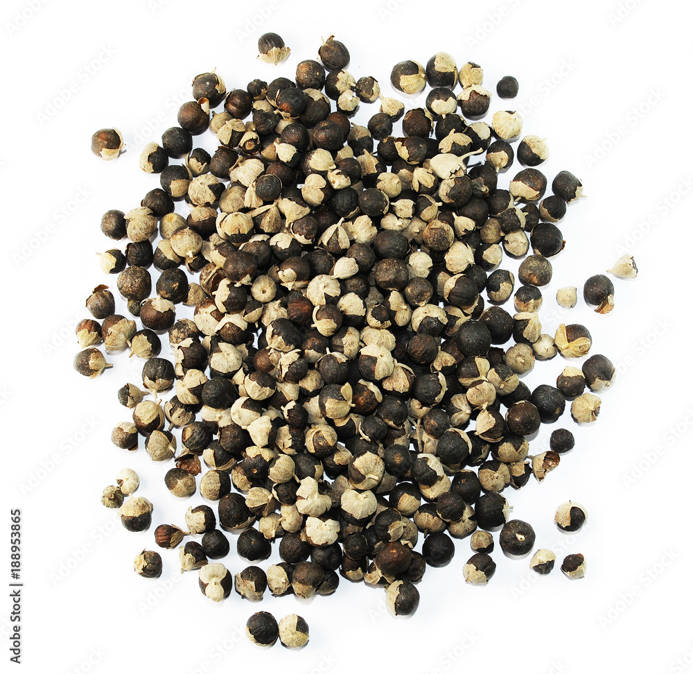 Fructus Viticis, chinese herbal medicine isolated. Man Jing Zi Stock ...