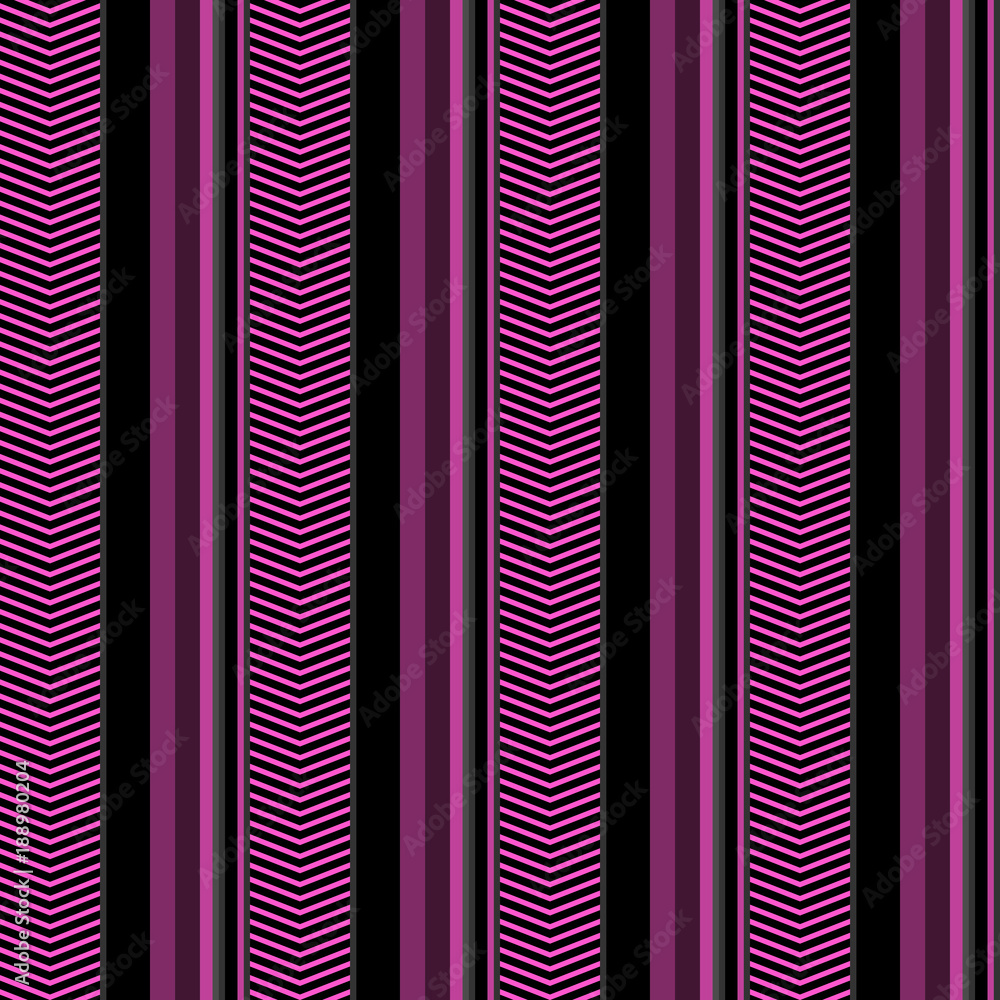 Black And Purple Chevron Background