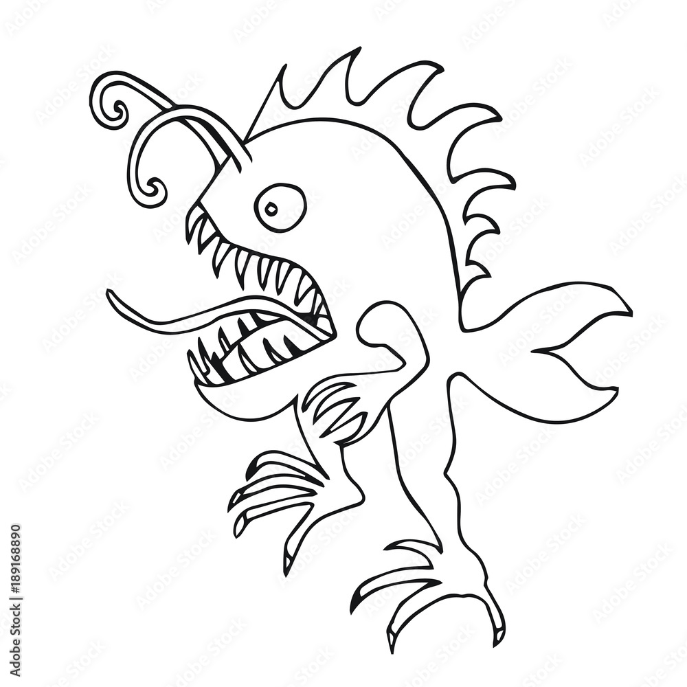 mexican alebrije outline Stock Vector | Adobe Stock