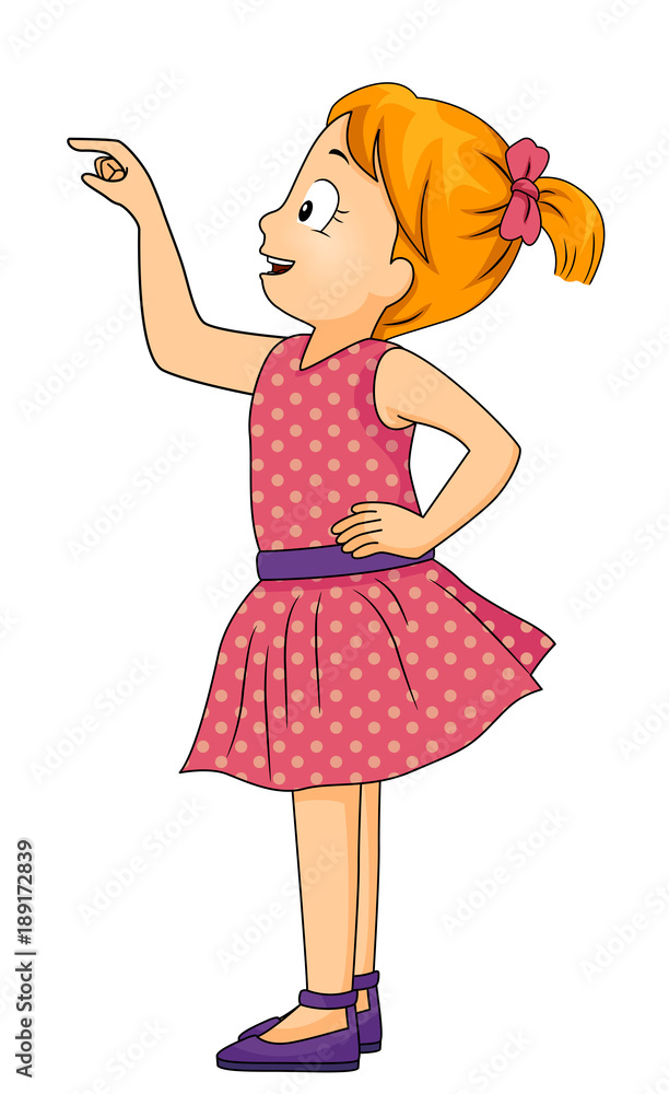 Kids Pointing Finger Clipart