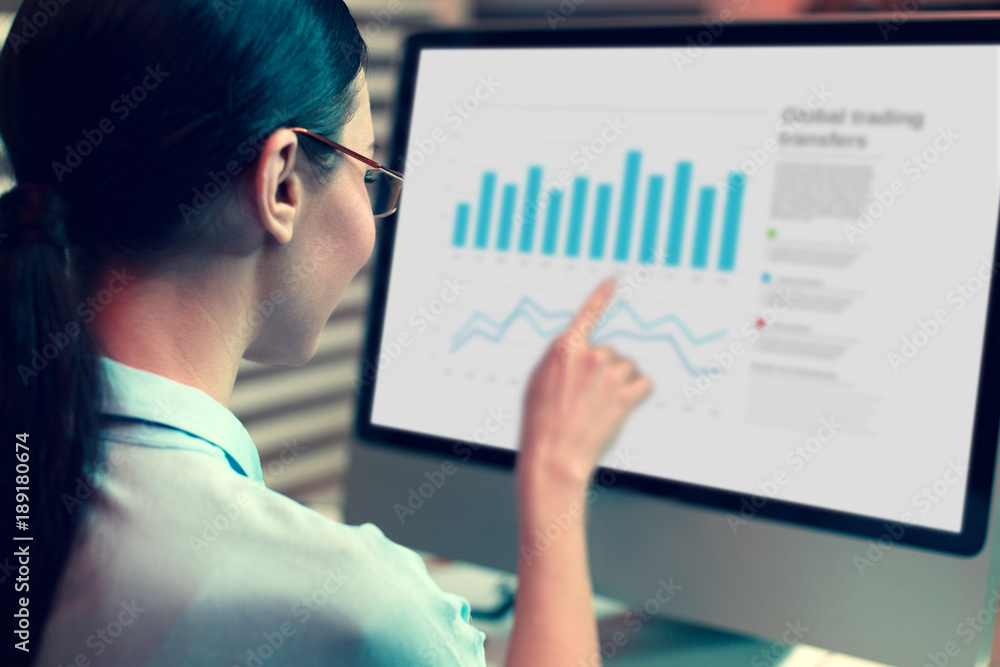 Important detail. The focus being on a pretty dark-haired young woman ...