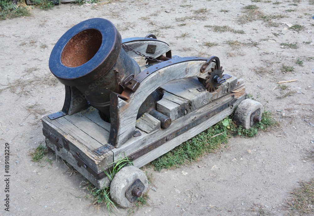 A mortar is a device that fires projectiles at low velocities and short ...