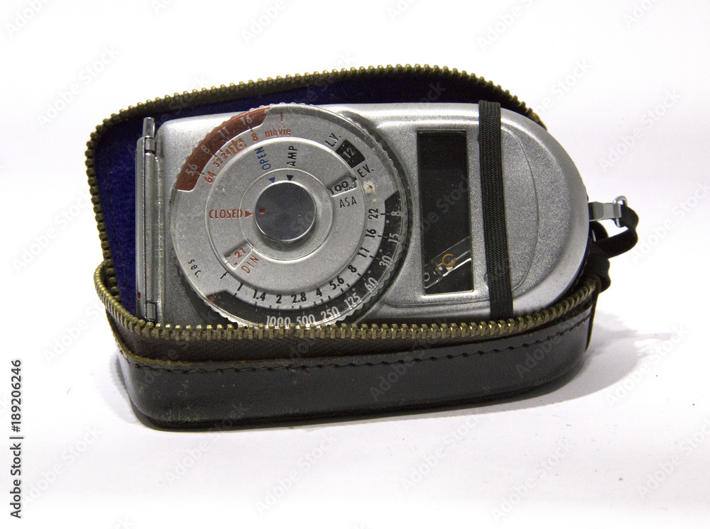 Old model of Light Meter Stock Photo | Adobe Stock