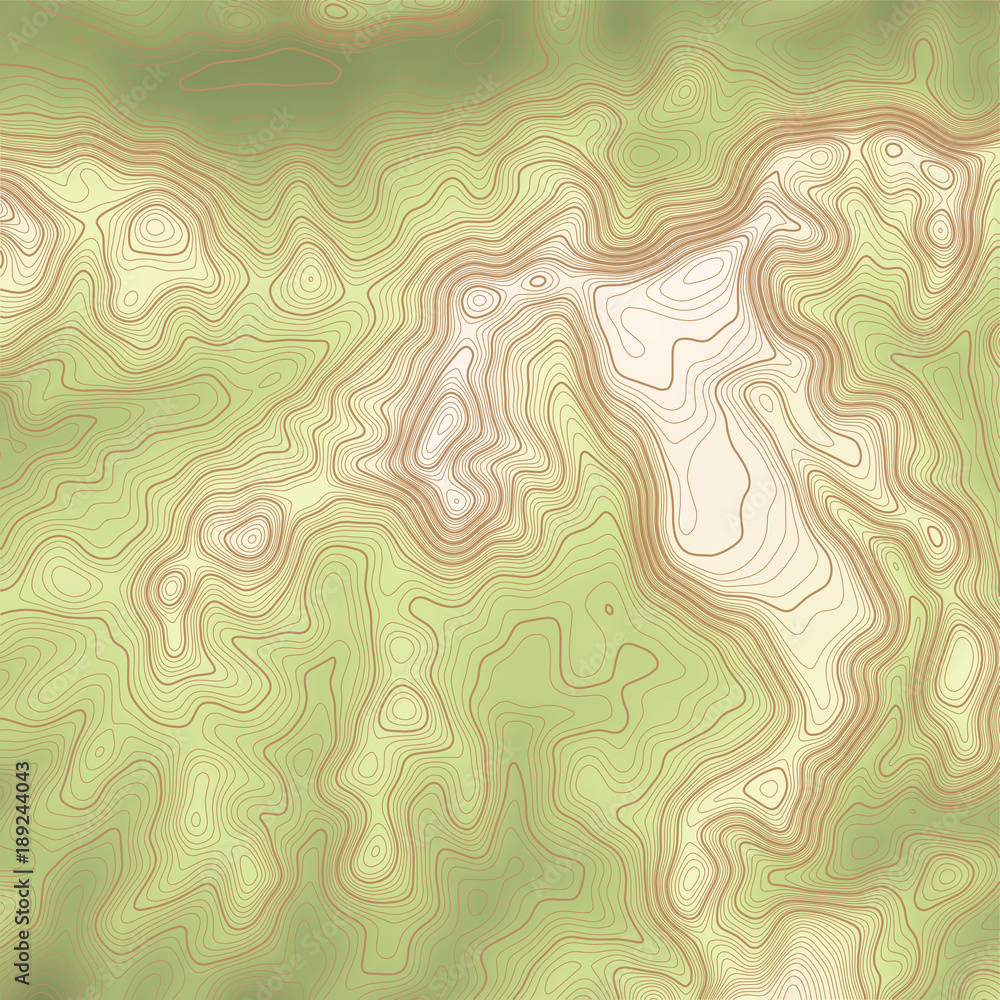 Topographic map background with space for copy . Line topography map ...