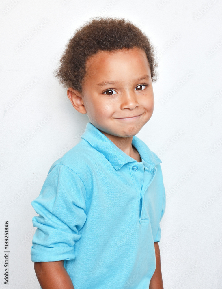 White Teeth Smile Child