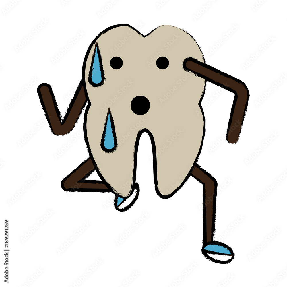 kawaii tooth icon image Stock Vector | Adobe Stock