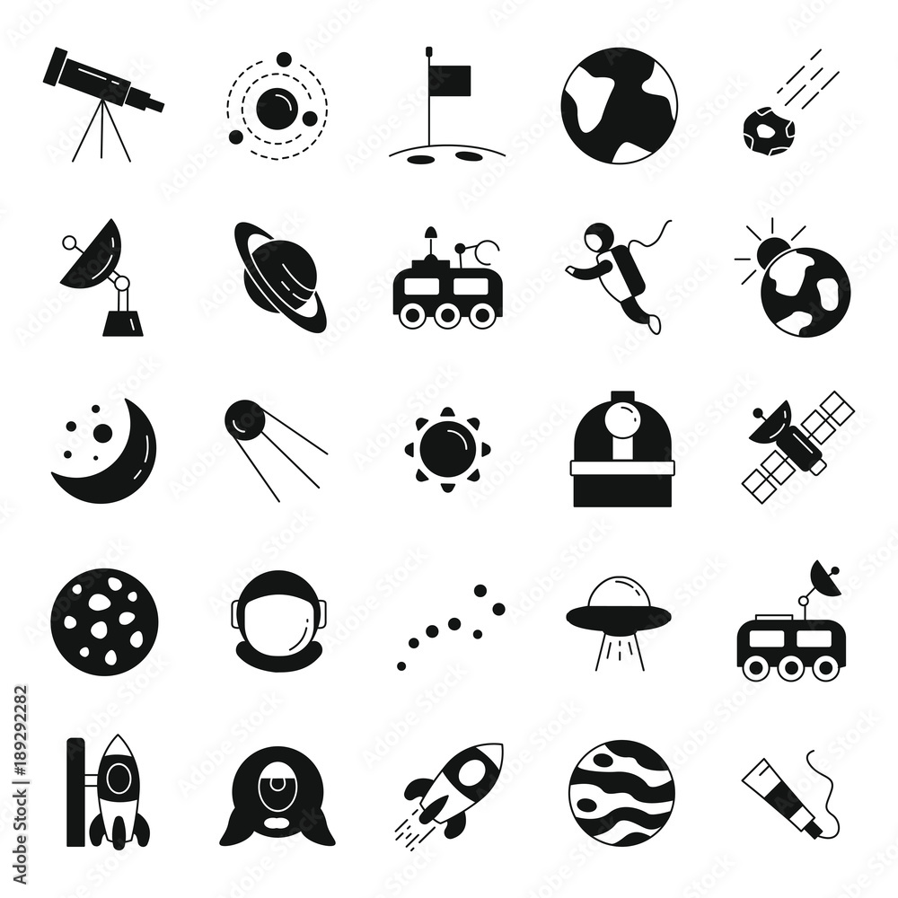 Outer Space Icons