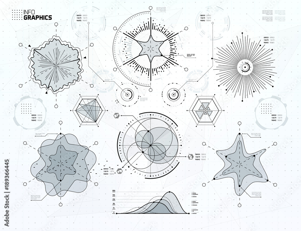 Vector Infographics Elements Set Stock Vector | Adobe Stock