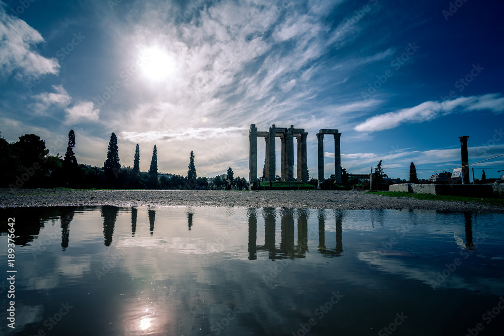 The Temple of Olympian Zeus (Greek: Naos tou Olimpiou Dios), also known ...