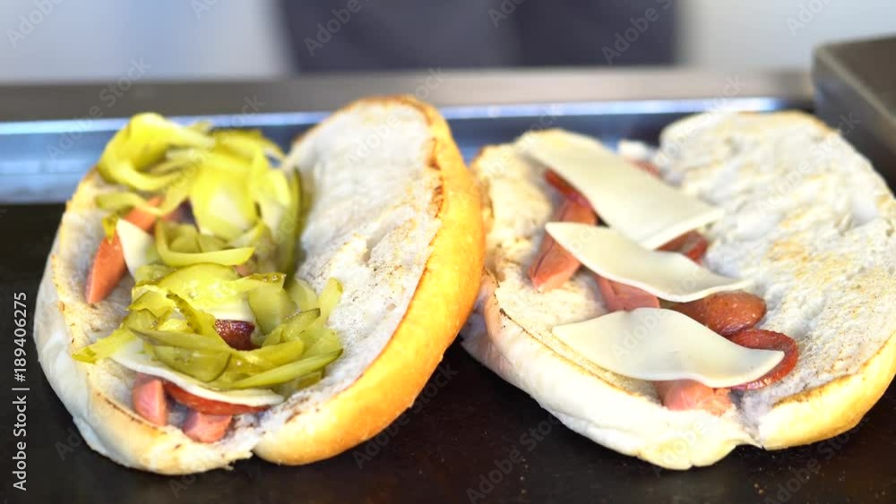 Kumru or yengen is a traditional Turkish sandwich on a bun, typically ...