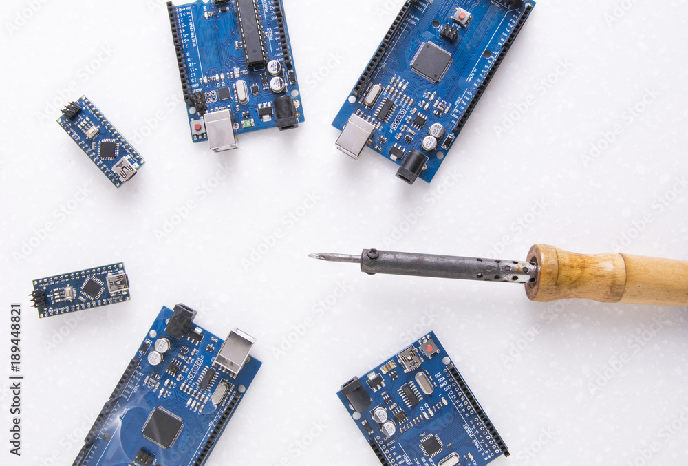 Six arduino boards for robotics, 3D printing or developments and ...